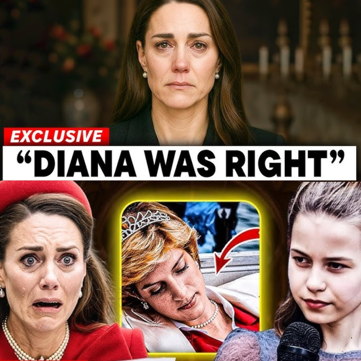 “She was wrong…” Princess Catherine burst into tears as the secret DNA ...