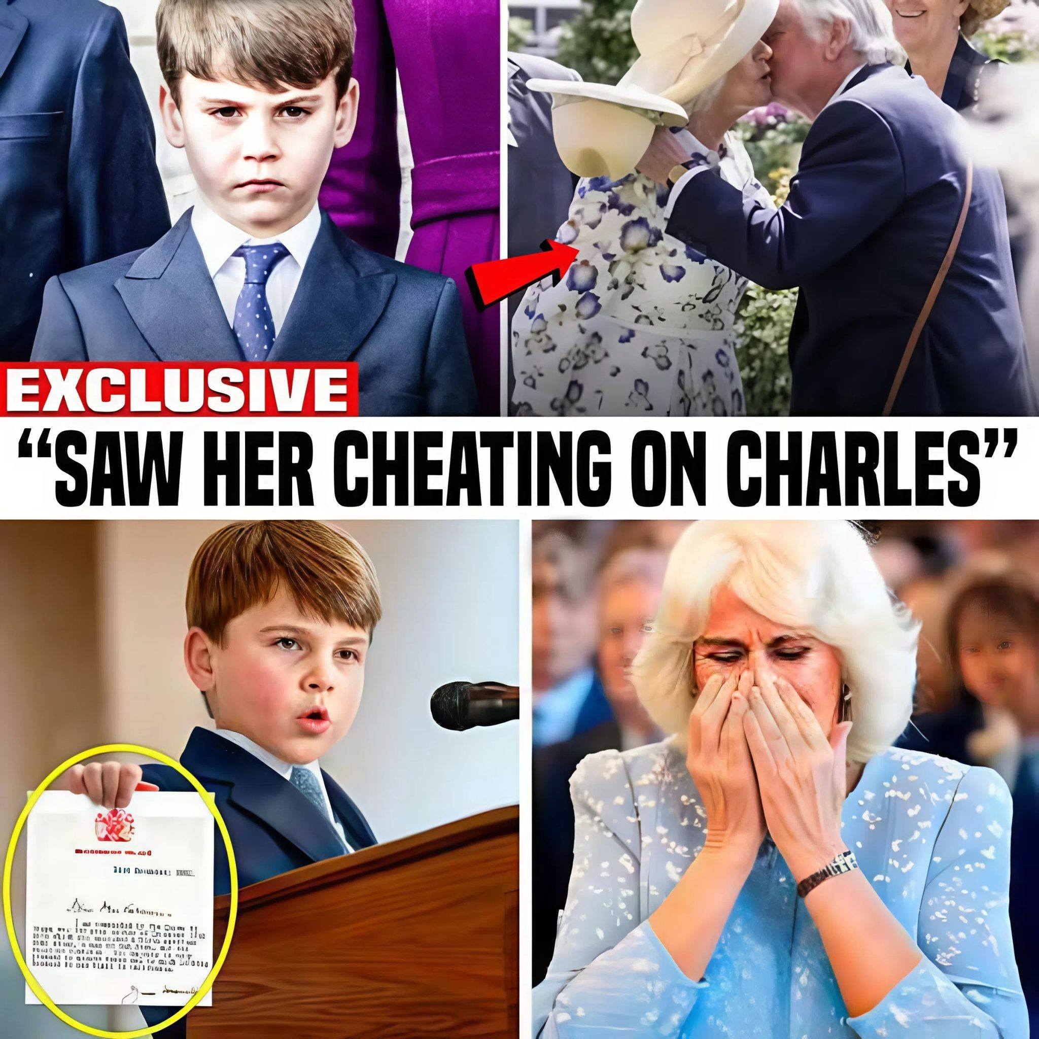 “It was terrifying…” — young Prince Louis stood trembling in the grand ...